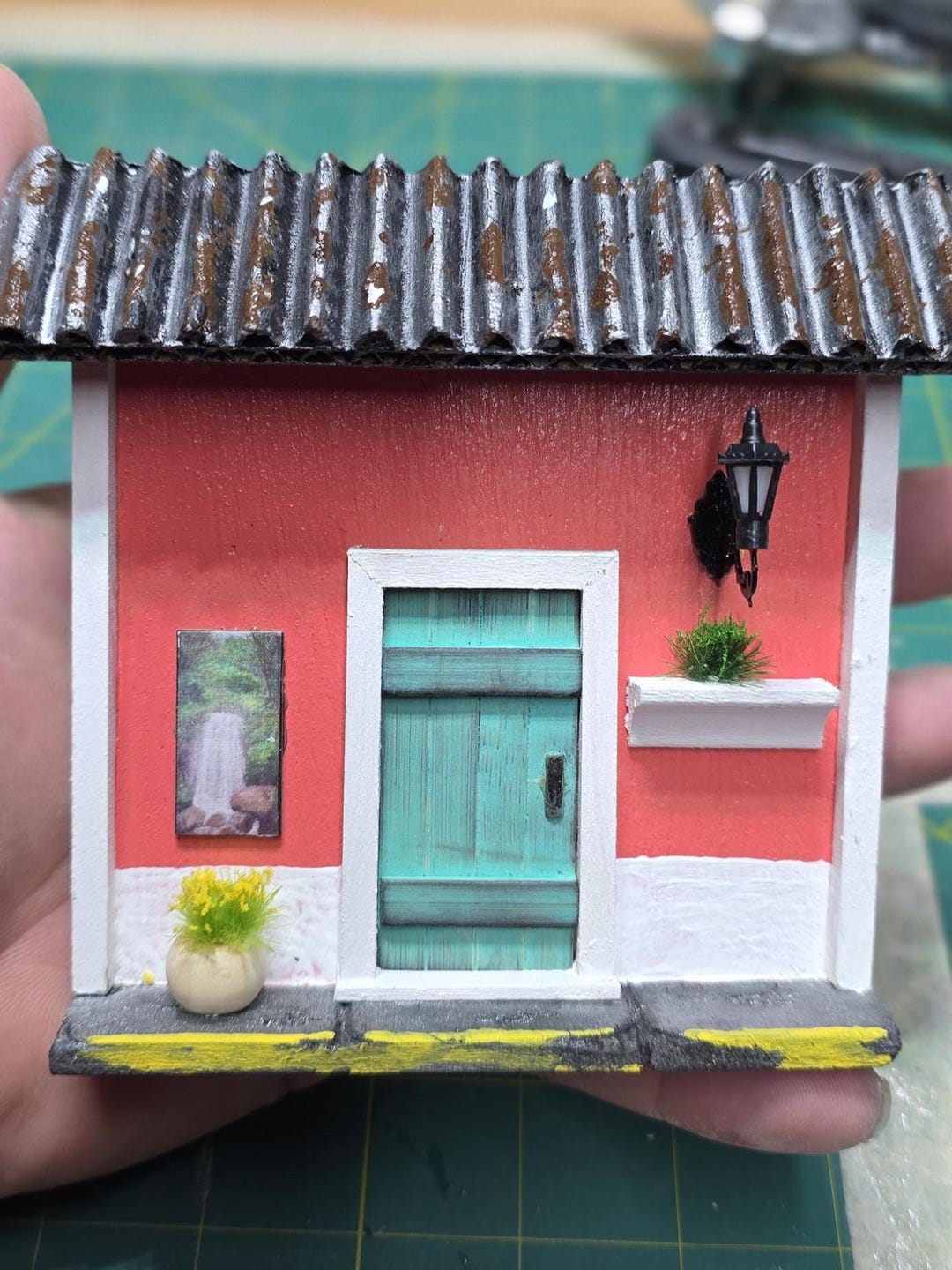 Casitas De San Juan Techo De Zinc (NO FRAME) - Etsy