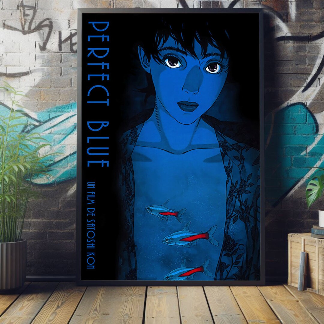 Perfect Blue 1997 Satoshi Kon Manga Cinema Poster Vintage Art Popular ...