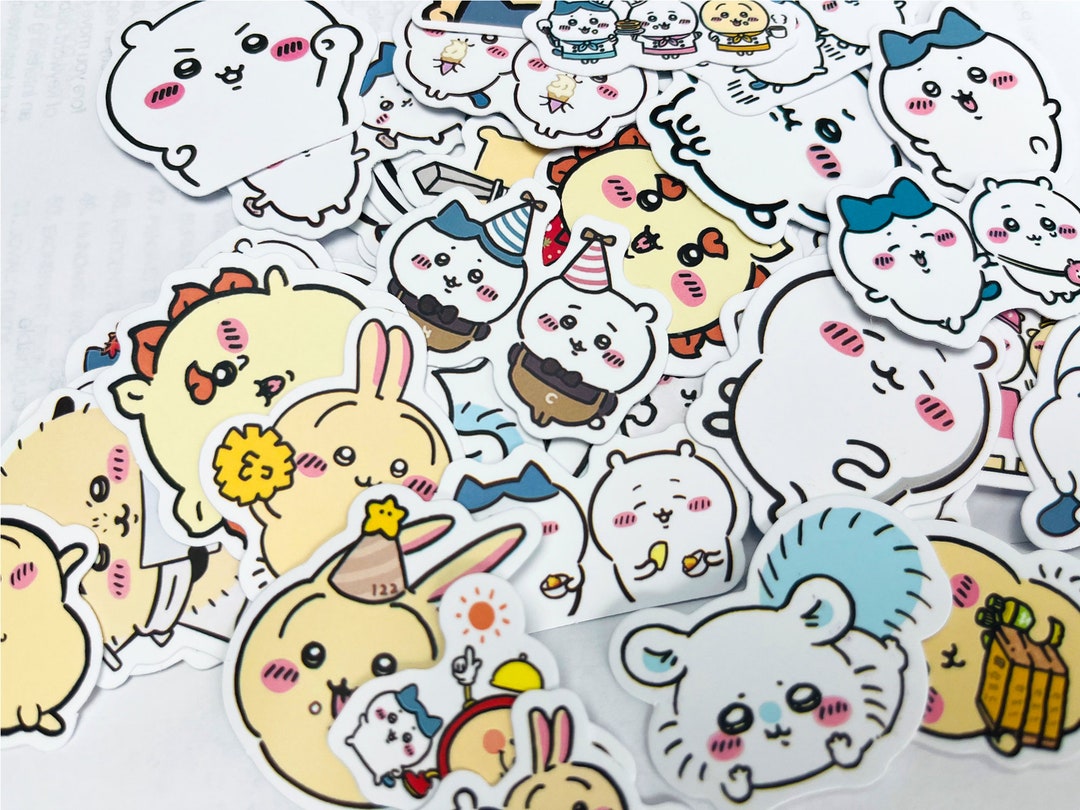 Chikawa Sticker Set Chikawa Animation Stickers Japanese Manga Chikawa ...