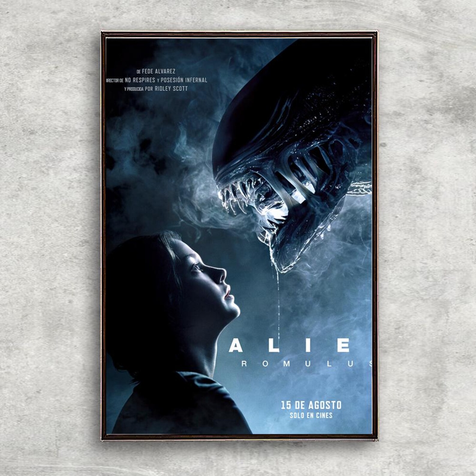 Alien Romulus Movie Poster Minimalist Poster Home Decor Wall Art Canvas ...