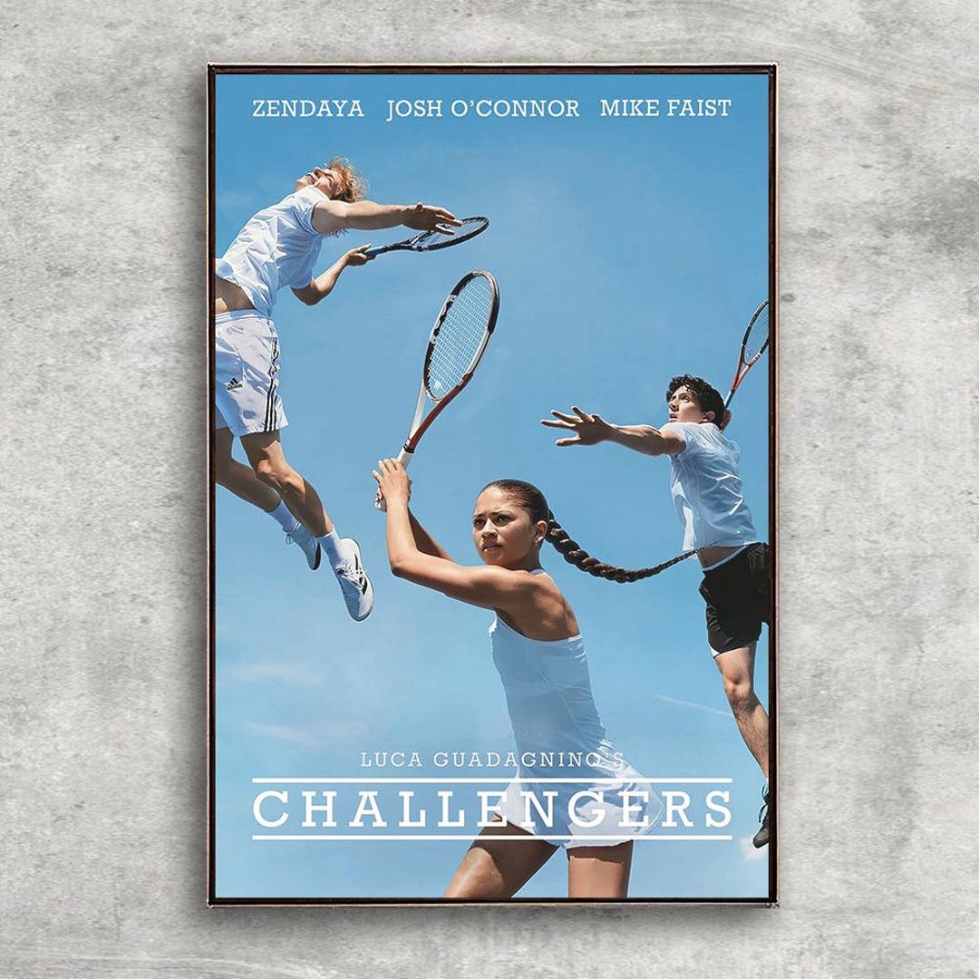 Challengers Movie Poster Minimalist Poster Home Decor Wall Art Canvas ...