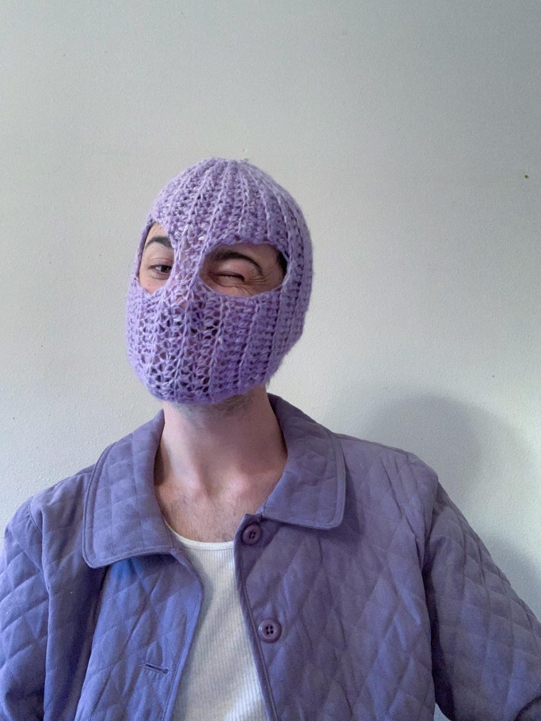 Mask Crochet Pattern - Etsy