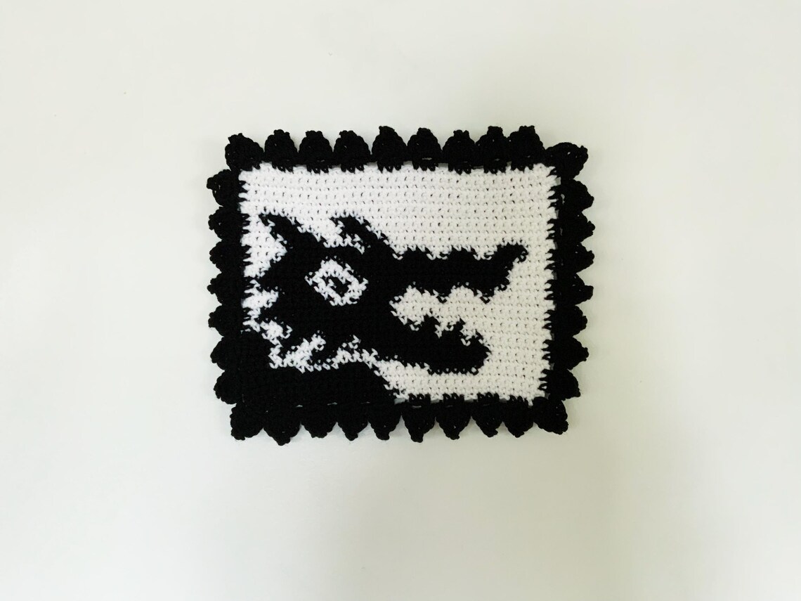 Wolf Man Crochet Tapestry Pattern - Etsy