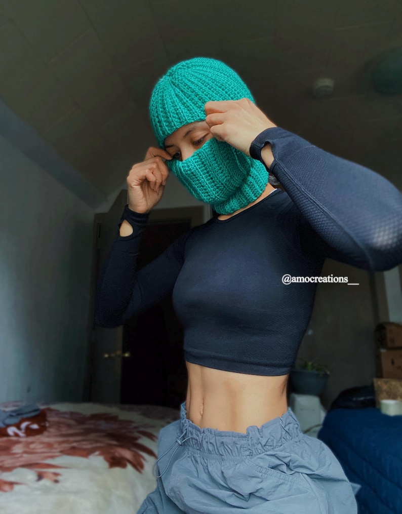 Balaclava Crochet Pattern - Etsy
