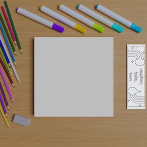 Printable Coloring Bookmarks, Reading Quotes Bookmarks, Kids Coloring ...