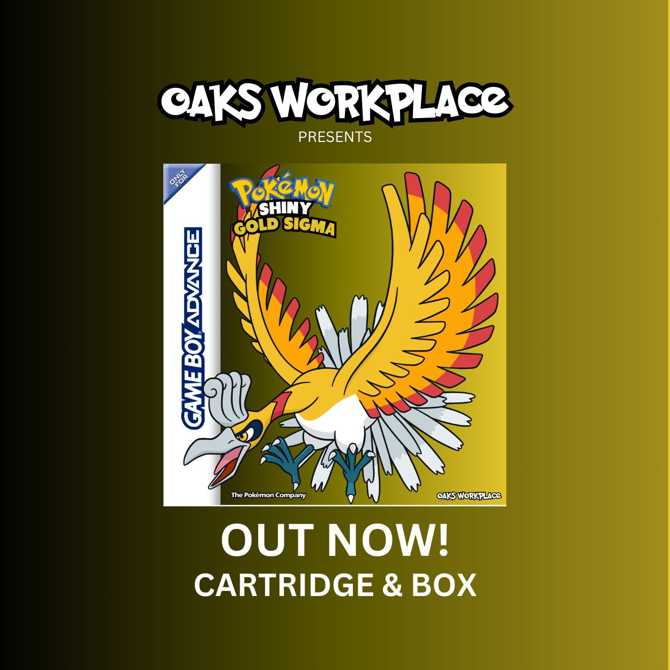 Pokemon Shiny Gold Sigma Rom for GBA, Cartridge and Box - Etsy