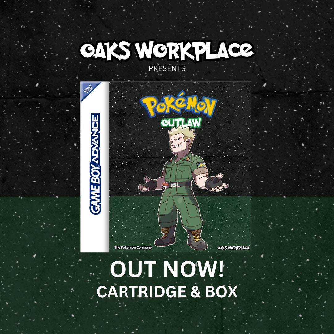 Pokemon Outlaw Rom for GBA, Cartridge and Box - Etsy