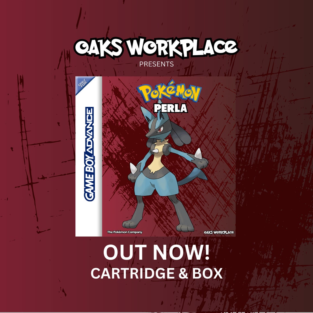 Pokemon Perla Rom for GBA, Cartridge and Box - Etsy
