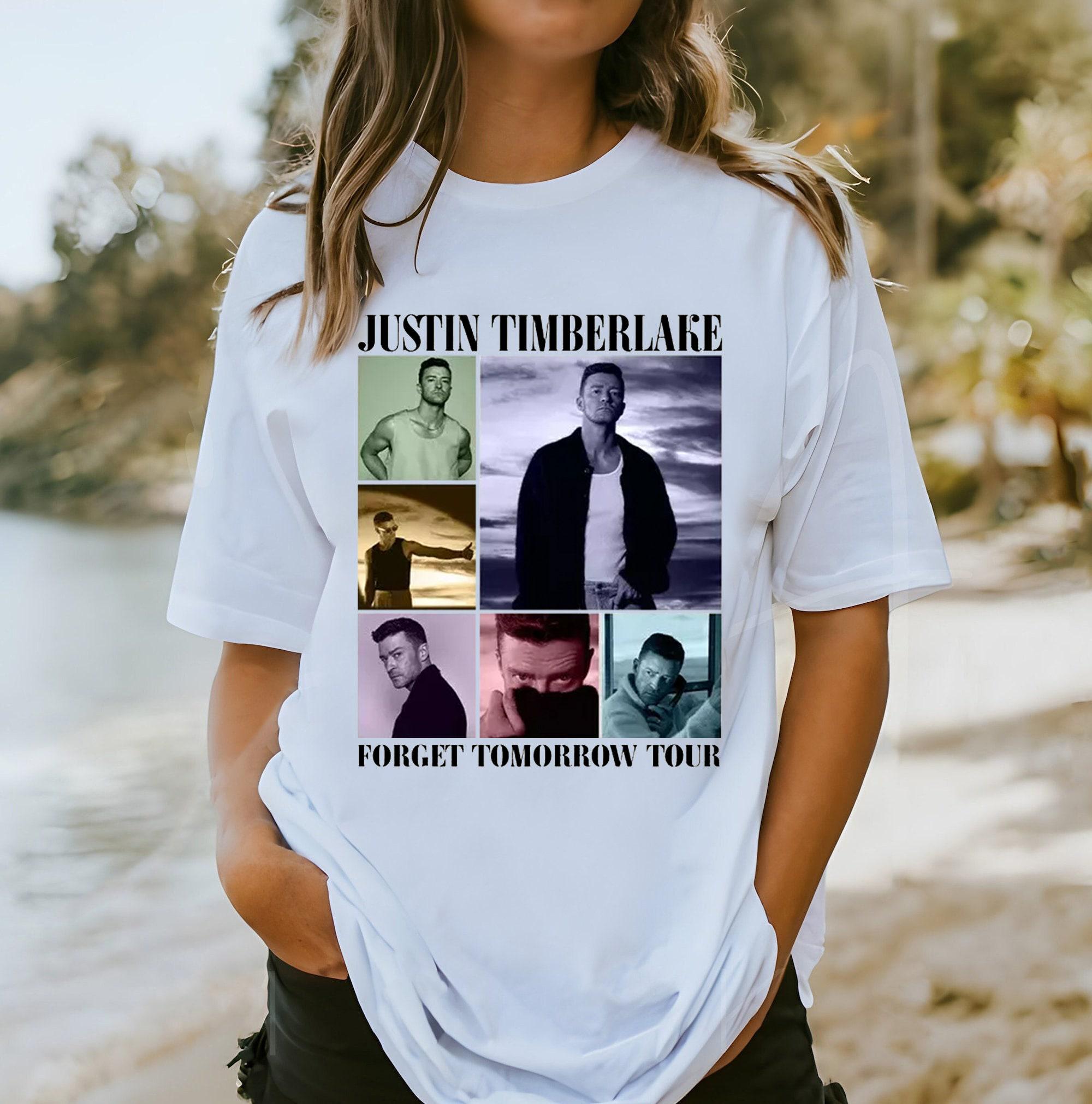 2024 Justin Timberlake Tour Comfort Colors Shirt, Forget Tomorrow World ...