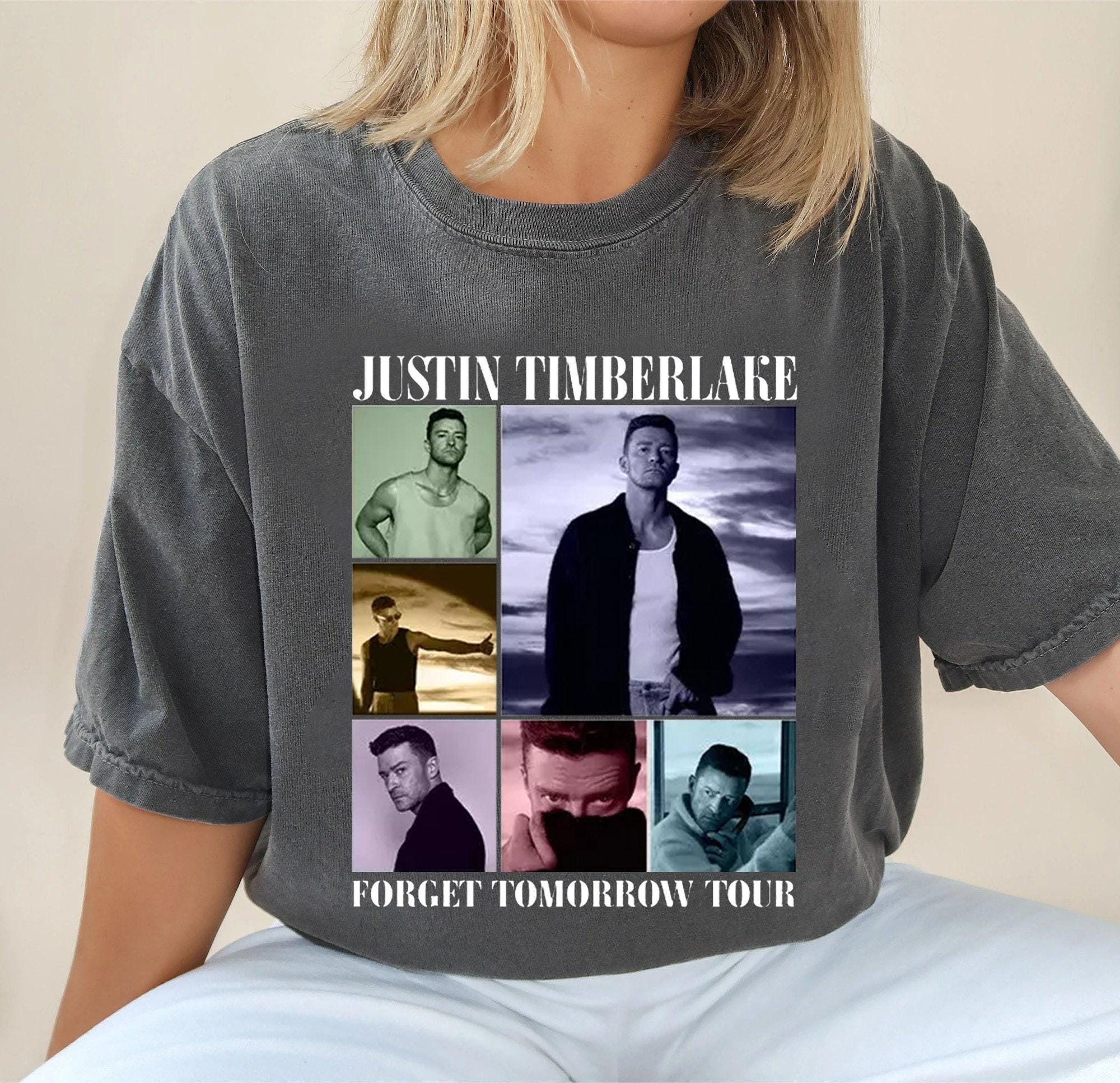 2024 Justin Timberlake Tour Comfort Colors Shirt, Forget Tomorrow World ...