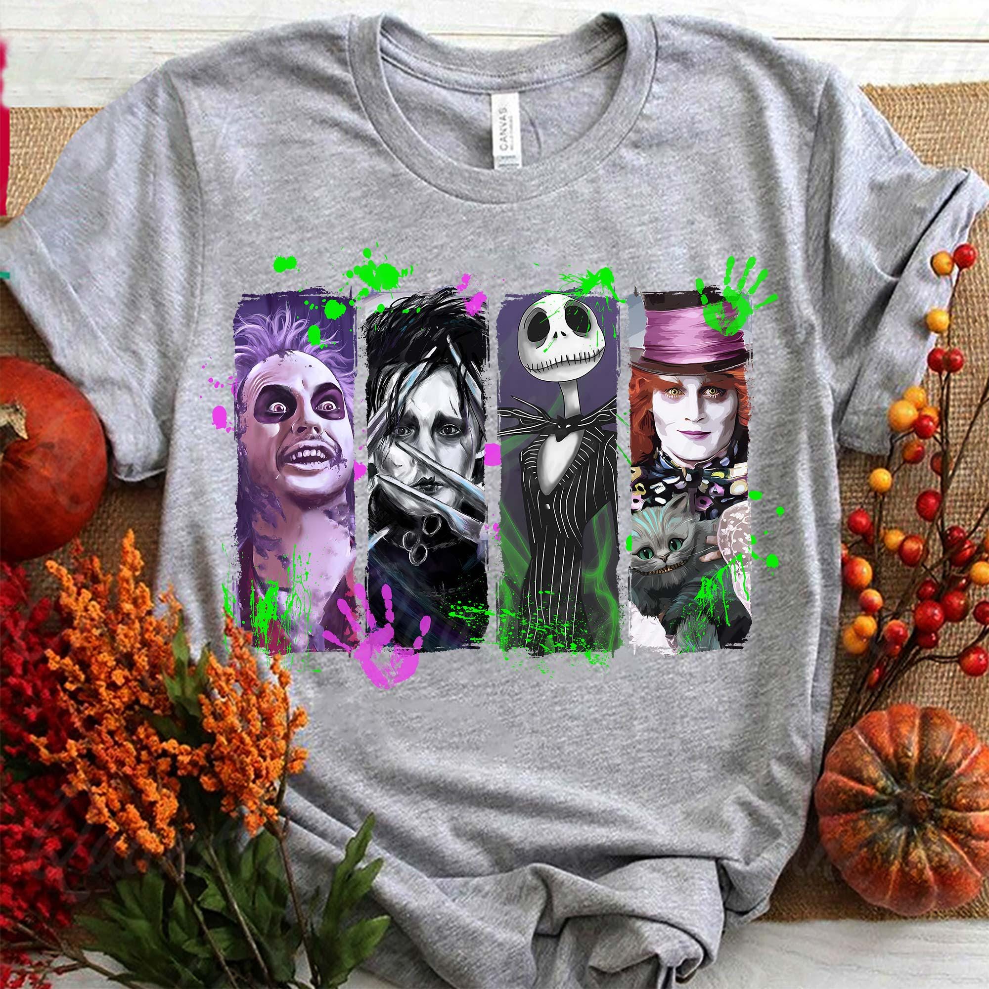The Killer Png, Friends Horror Characters Shirt, It's Show Time Horror ...