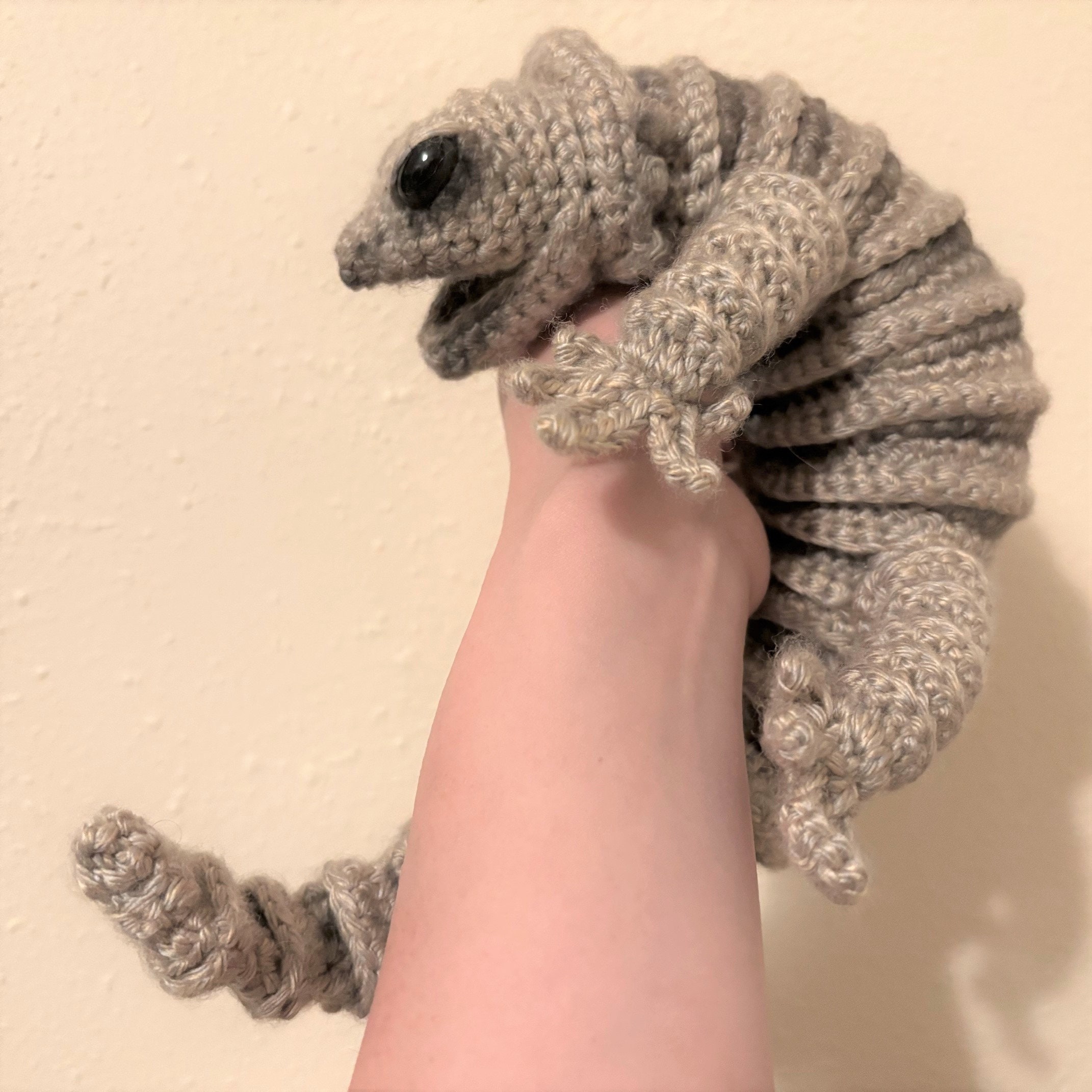 Ouroboros- Girdled Armadillo Lizard Crochet Pattern - Etsy