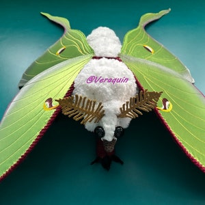 Luna Moth Realistic Crochet Pattern - Etsy