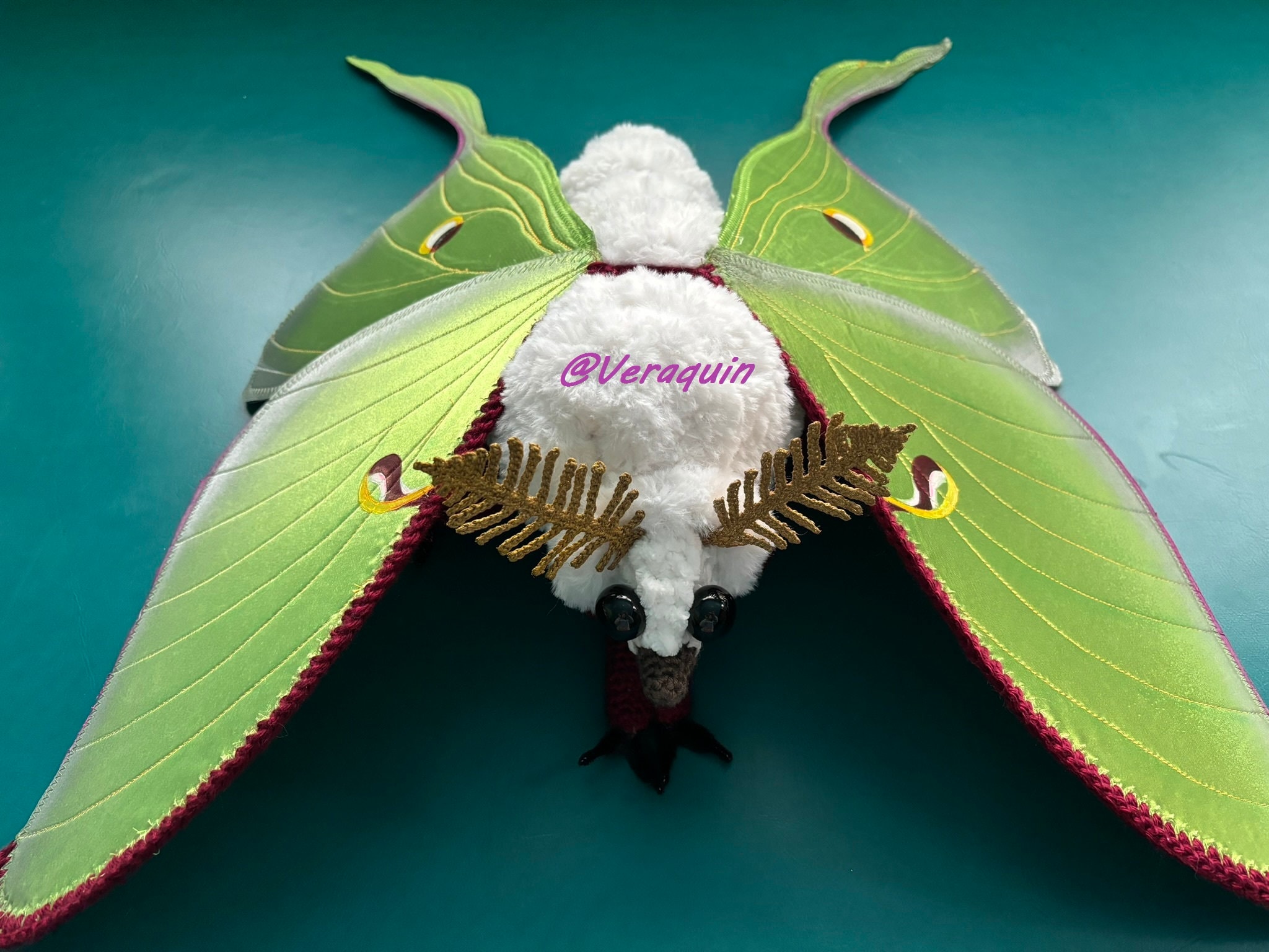 Luna Moth Realistic Crochet Pattern - Etsy