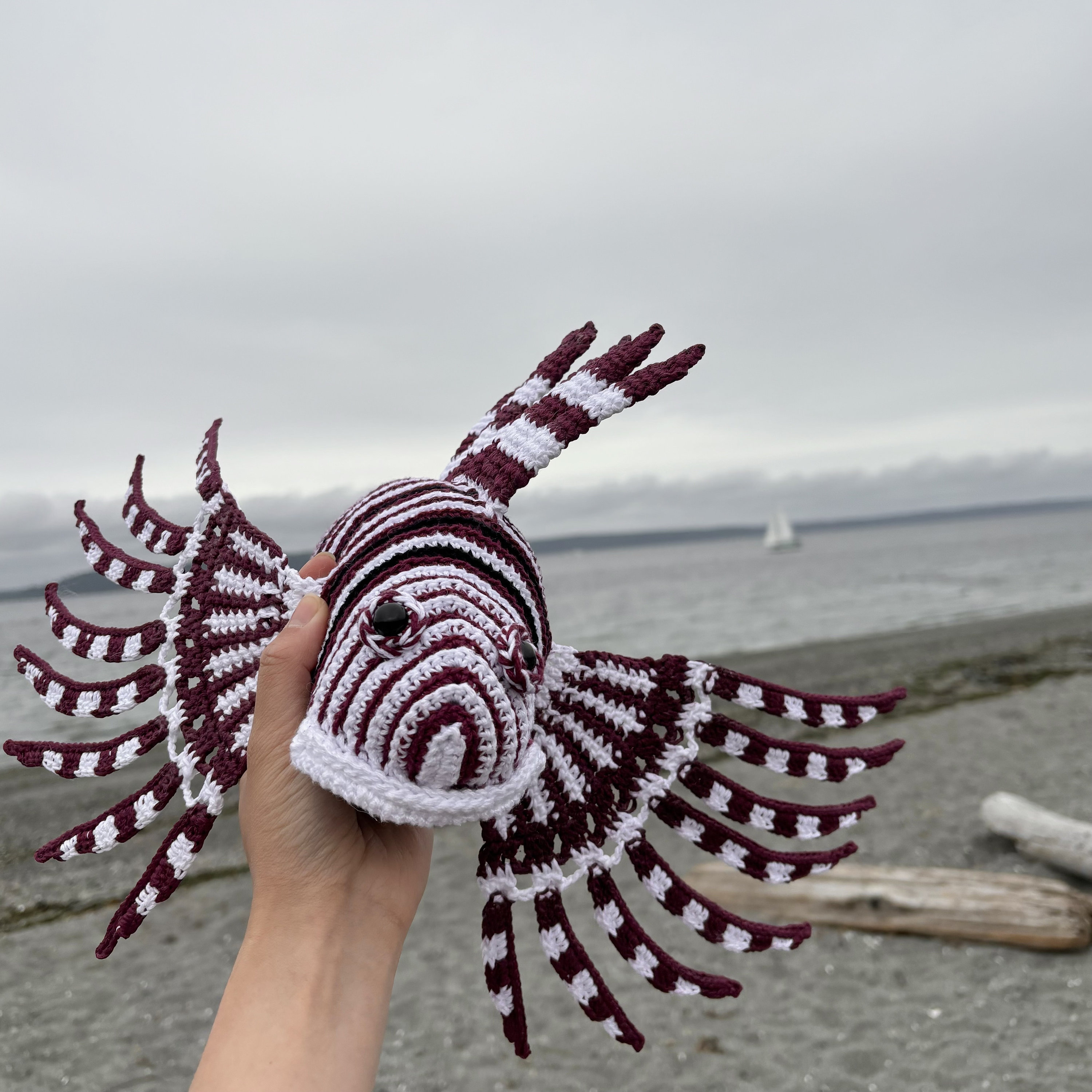 Lola the Lionfish Crochet Pattern - Etsy