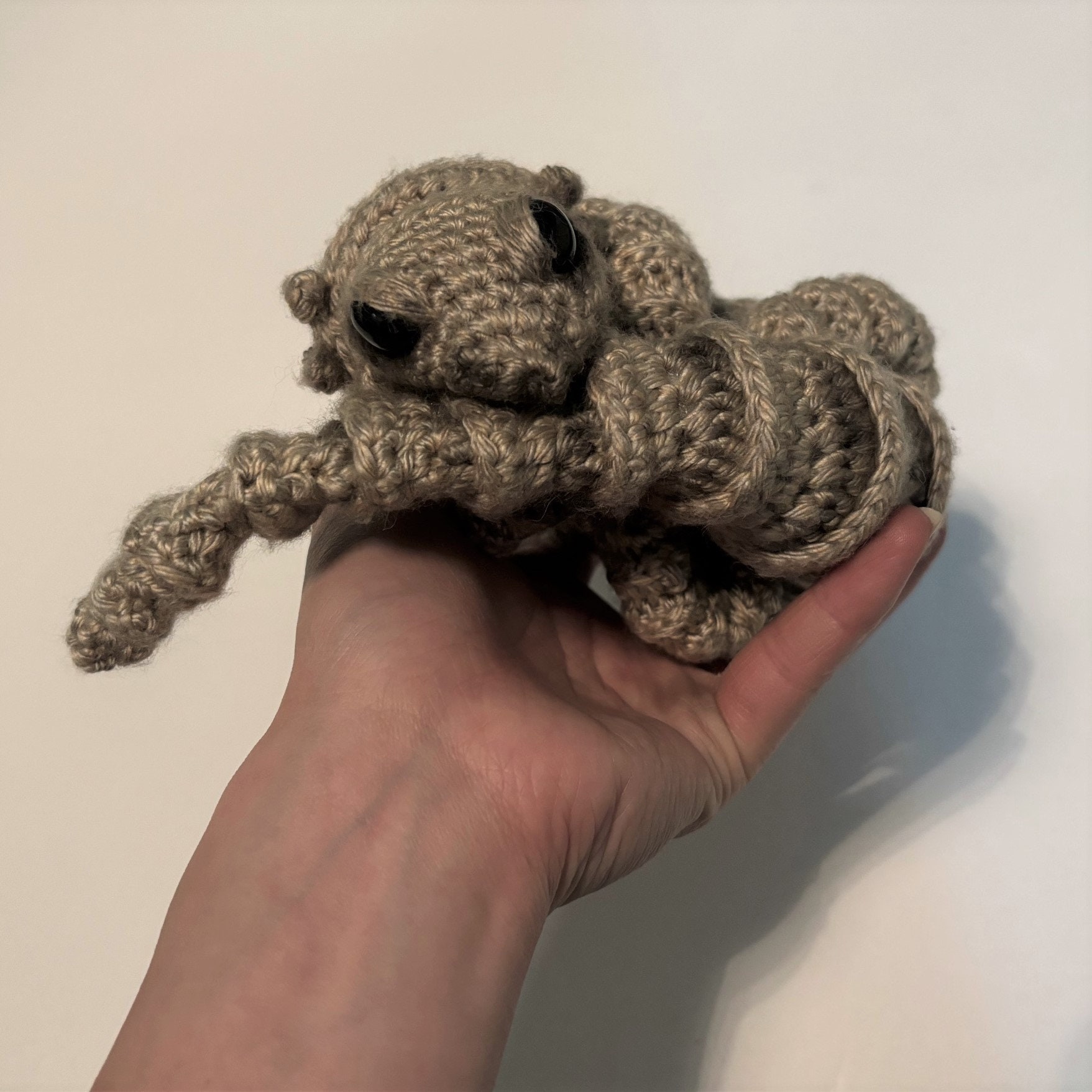 Ouroboros- Girdled Armadillo Lizard Crochet Pattern - Etsy