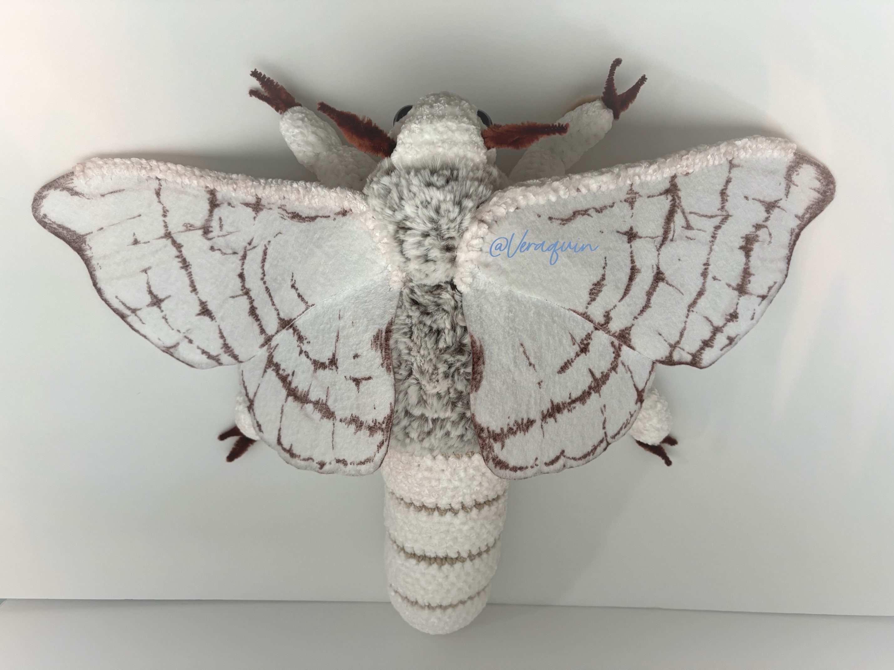 Silk Moth Realistic Crochet Pattern - Etsy