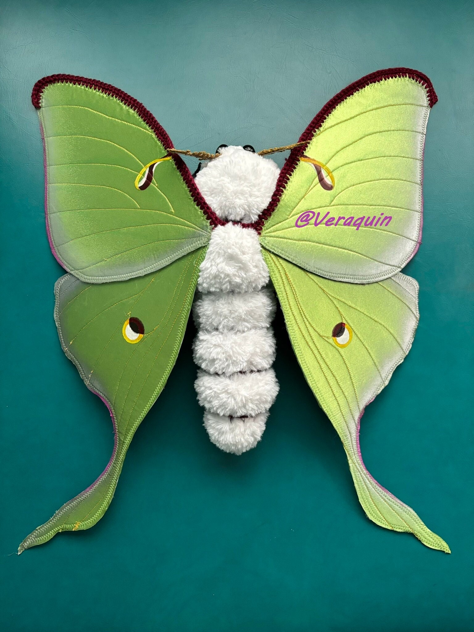 Luna Moth Realistic Crochet Pattern - Etsy