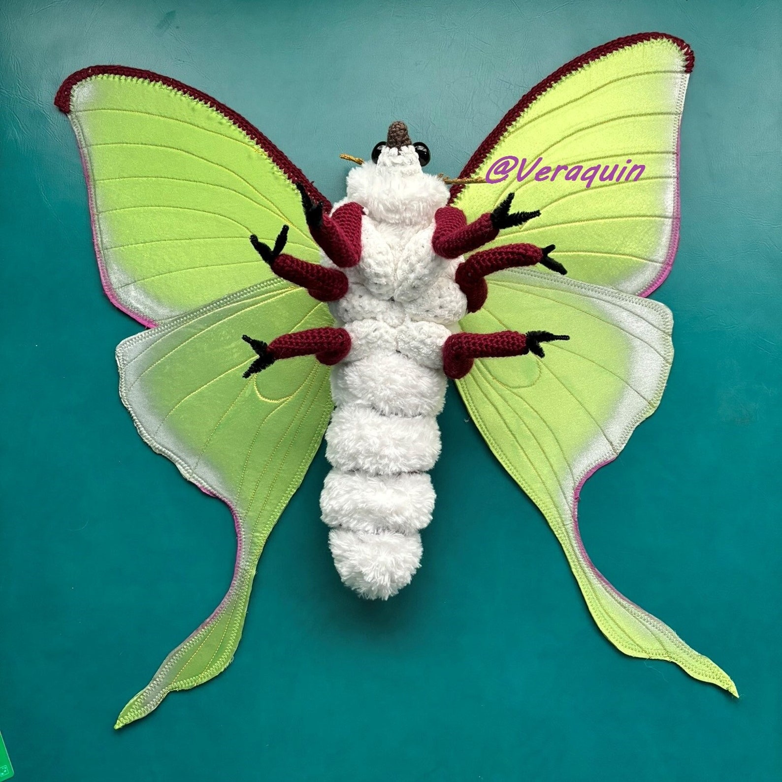 Luna Moth Realistic Crochet Pattern - Etsy