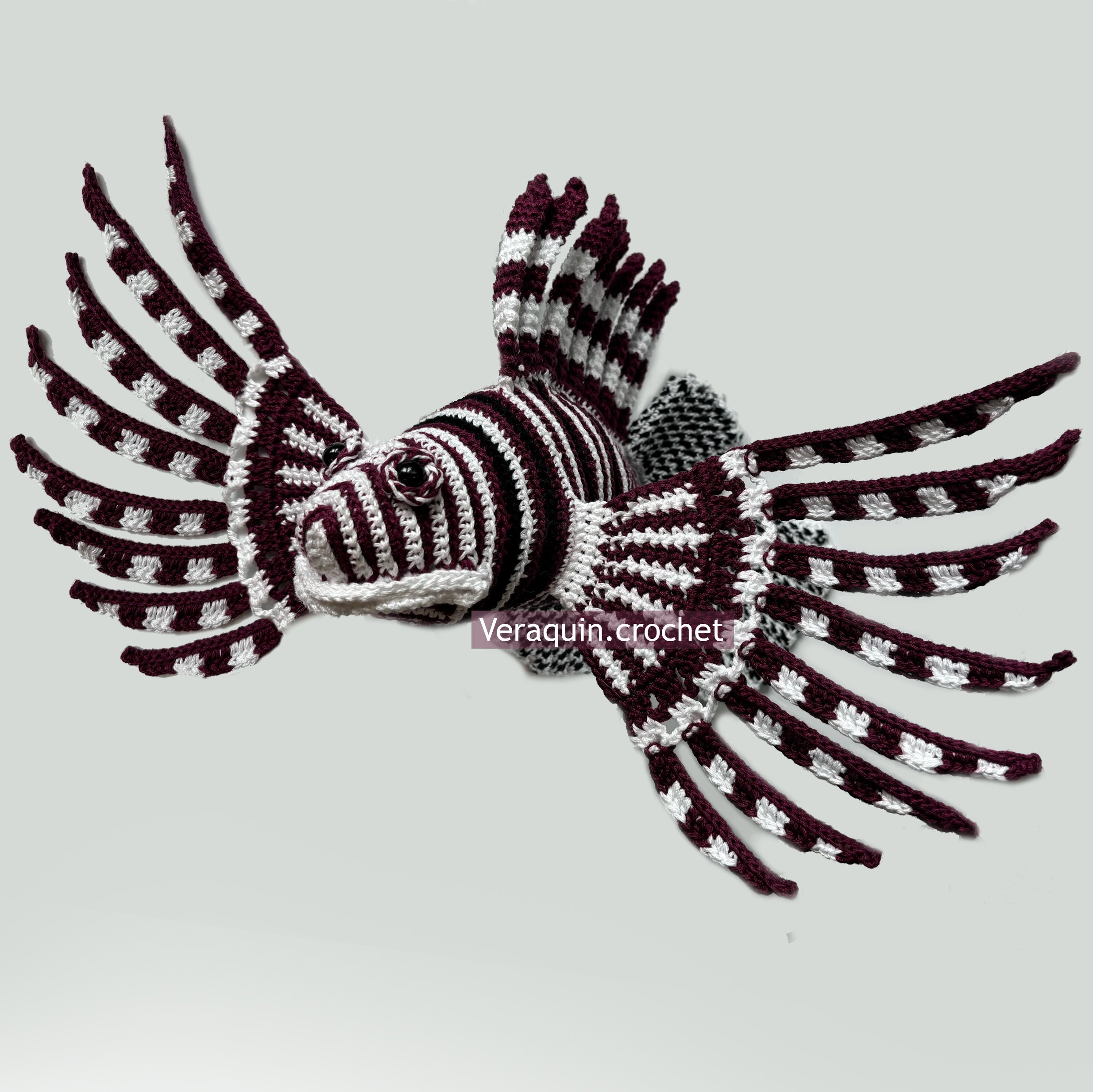 Lola the Lionfish Crochet Pattern - Etsy