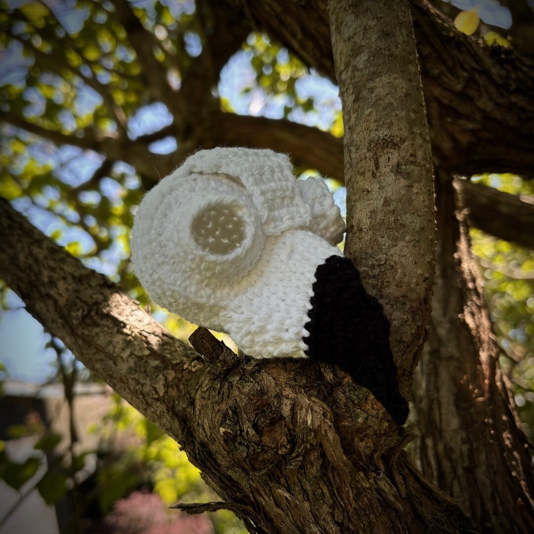 Archie- Great Horned Owl Skull Crochet Pattern - Etsy