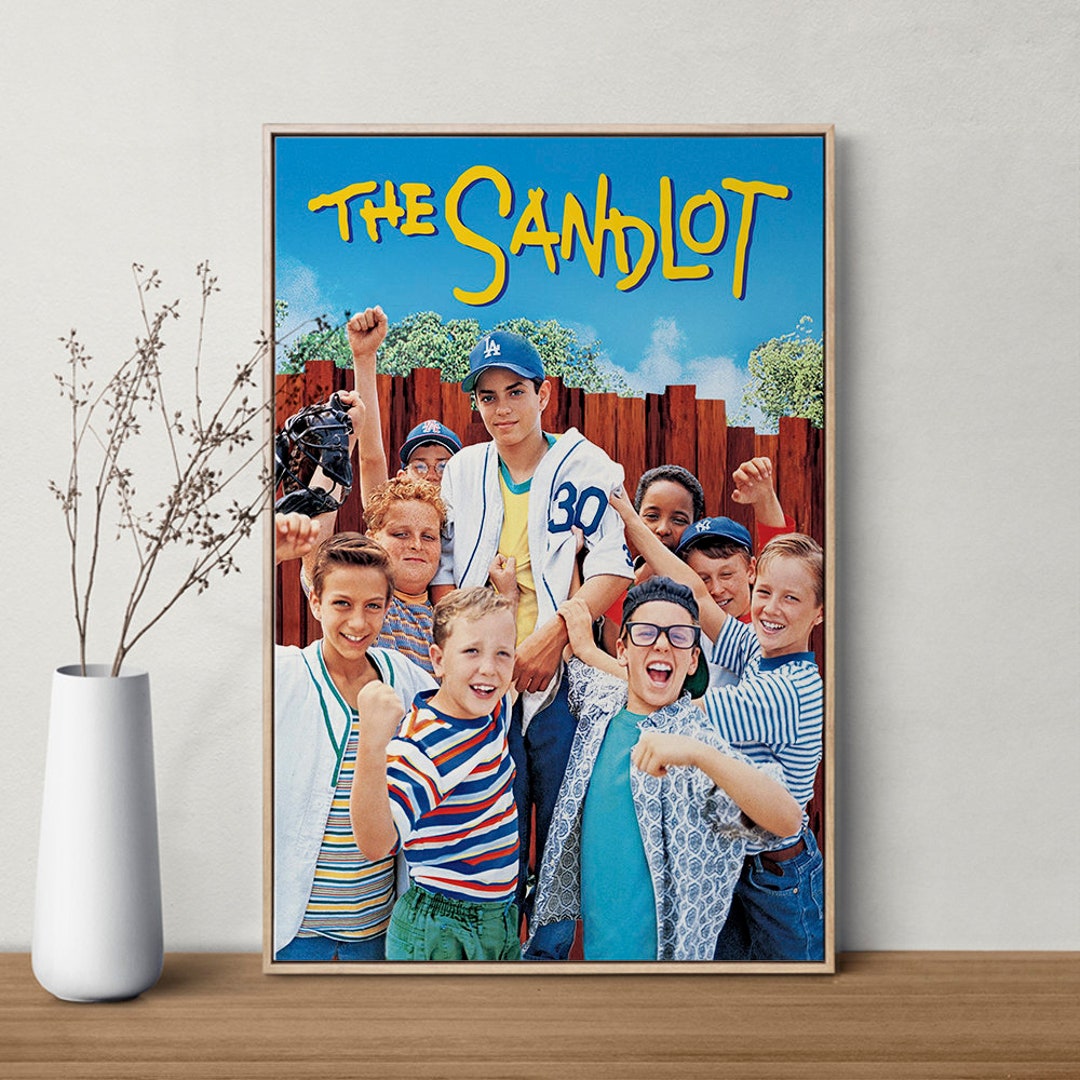 The Sandlot Retro Movie Poster, Movie Wall Art, Canvas Poster Printing ...