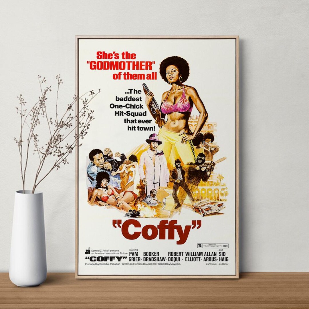 Coffy Retro Movie Poster, Movie Wall Art, Canvas Poster Printing, Custom Poster, Home Decor - Etsy