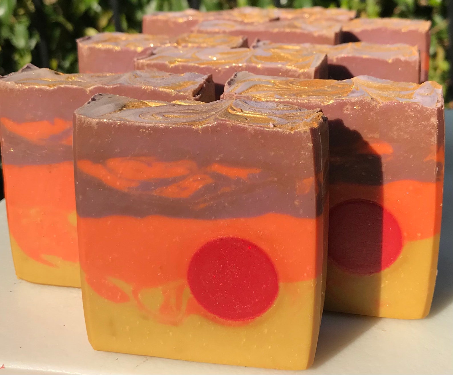 NILE SUNSET SOAP Sunrise Soap Tropical Soap Horizon Soap | Etsy