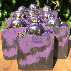 Midnight BLACKBERRY MACARON SOAP Blackberry Soap Bakery Soap Artisan ...