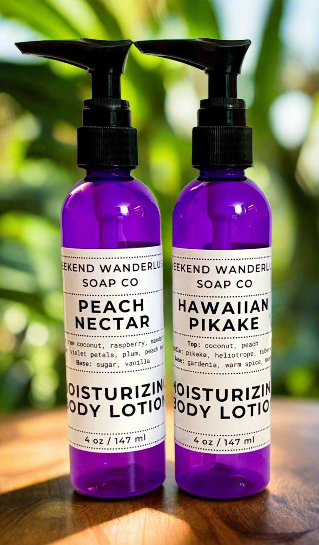 HAWAIIAN PIKAKE Body Lotion | Hawaiian Jasmine Body Lotion | 8oz | 4oz - Etsy