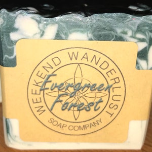 EVERGREEN FOREST SOAP | Fir Tree Soap | Pine Tree Soap | Christmas Tree ...