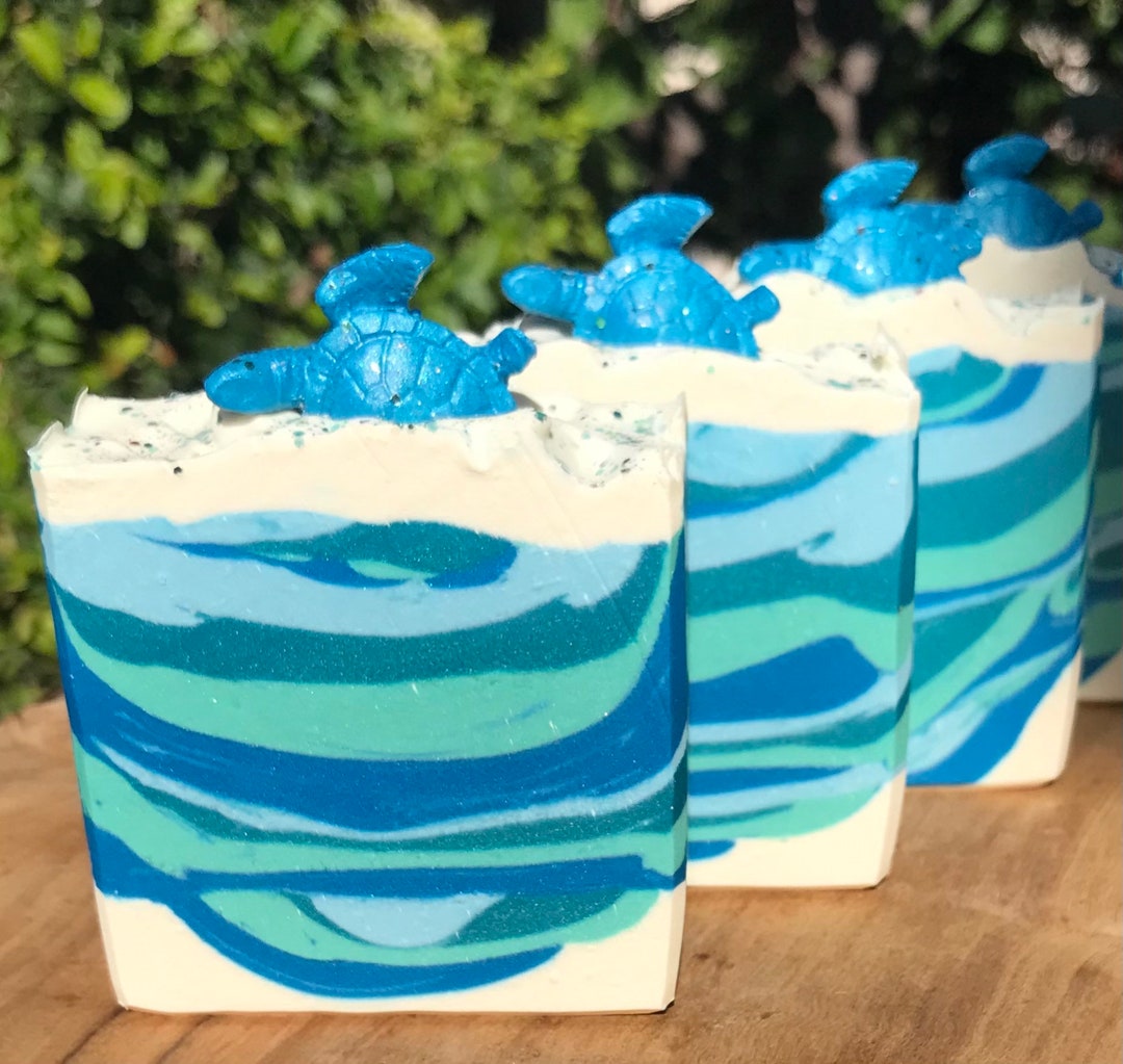 SEA TURTLE Soap BALI Breeze Ocean Artisan Spa Body - Etsy