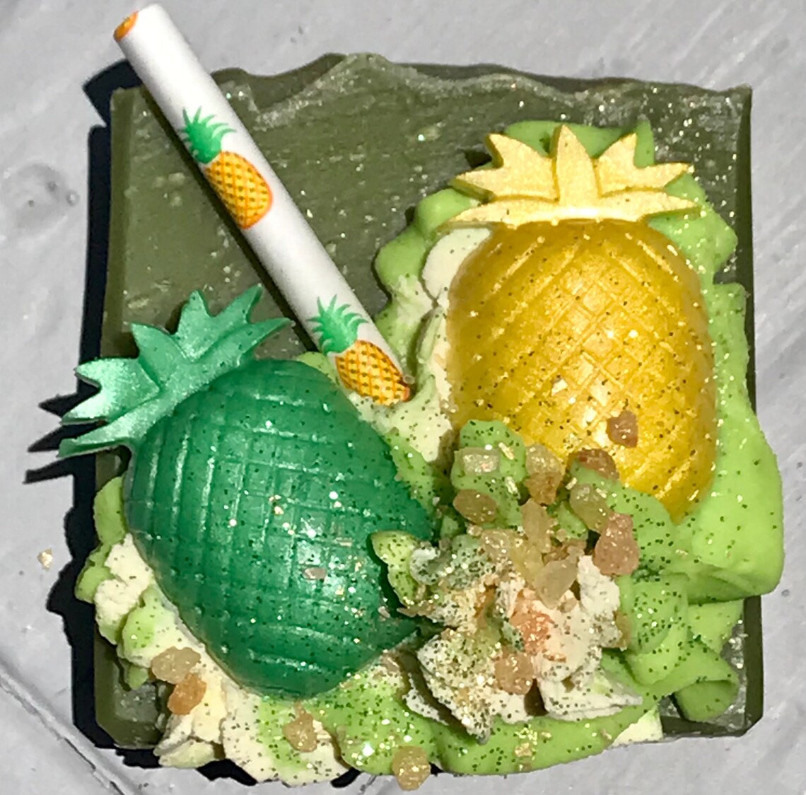 SALE - Pineapple Lime MOJITO Artisan Soap - Tropical Cocktail - Etsy
