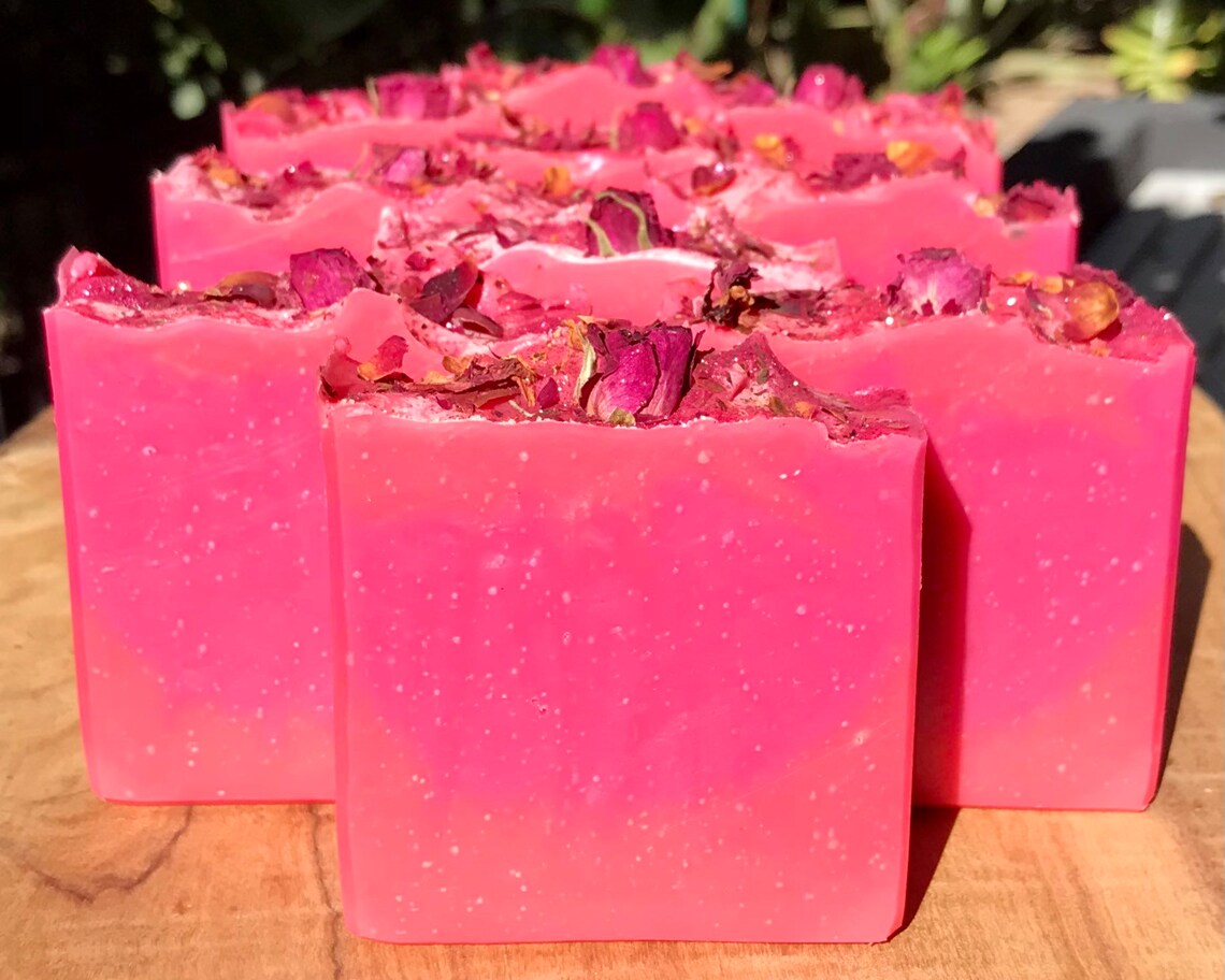 Sale - WILD ENGLISH ROSE Soap | Artisan Soap - Etsy