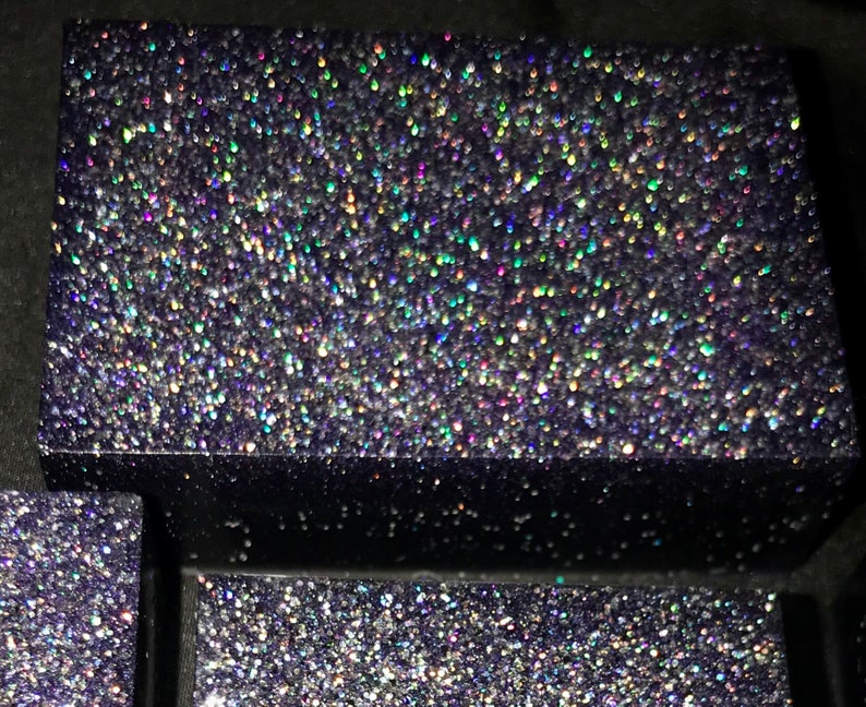 BLACK SOAP | Galaxy Soap | Holographic Glitter Soap | Glycerin Soap ...