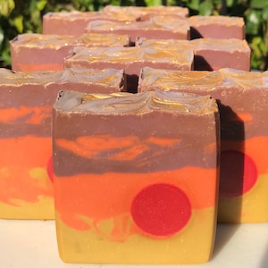 NILE SUNSET SOAP | Sunrise Soap | Tropical Soap | Horizon Soap | Spicy ...