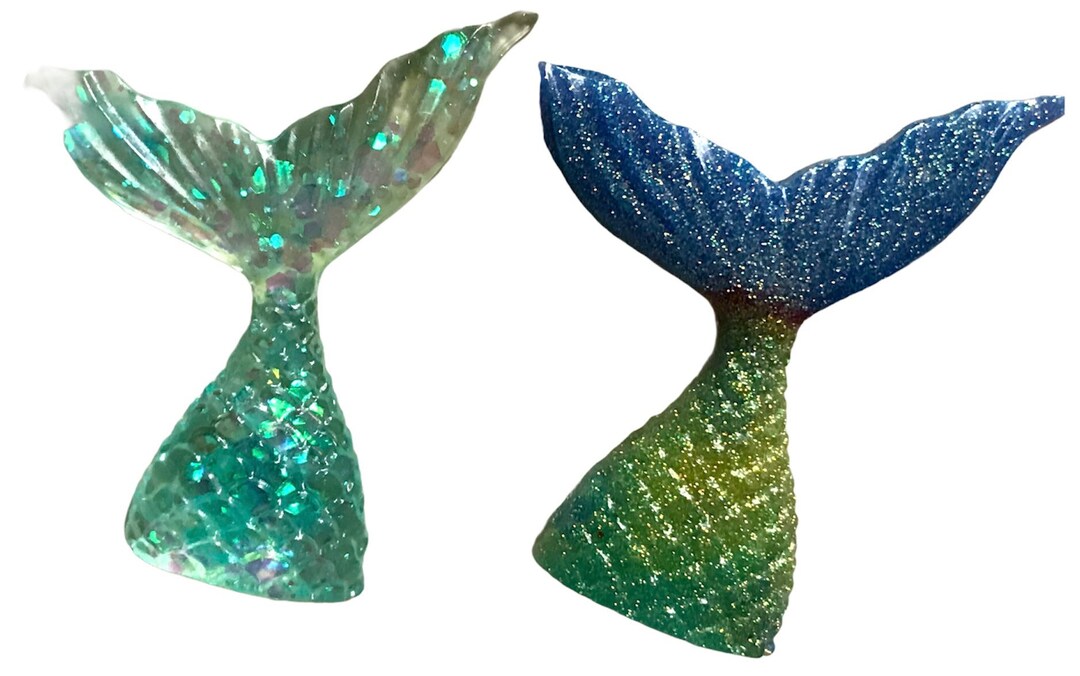 MERMAID TAIL MAGNETS | Resin Refrigerator Magnets | Mermaid Magnets ...