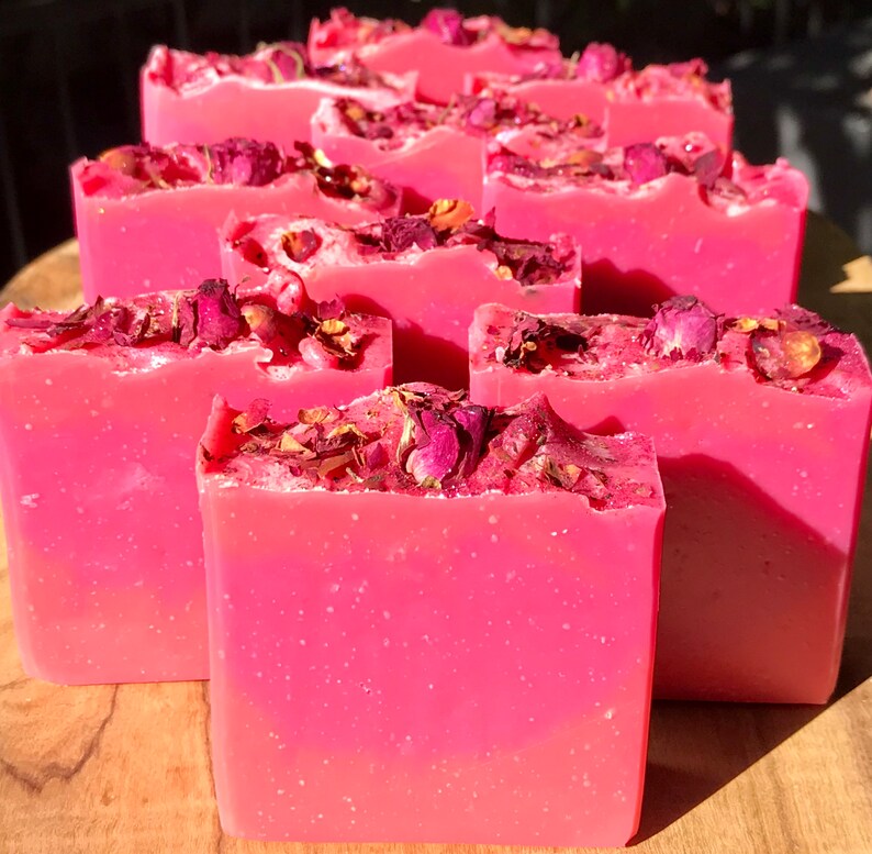 Sale - WILD ENGLISH ROSE Soap | Artisan Soap - Etsy