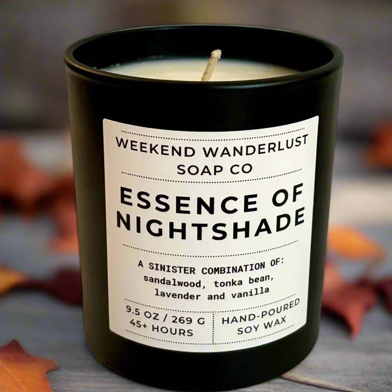 Nightshade Candles - Etsy