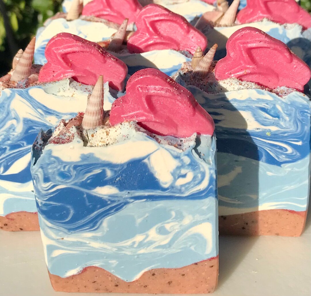 PINK SANDS Soap BEACH Soap Beach Artisan Soap Tropical Escape Series ...