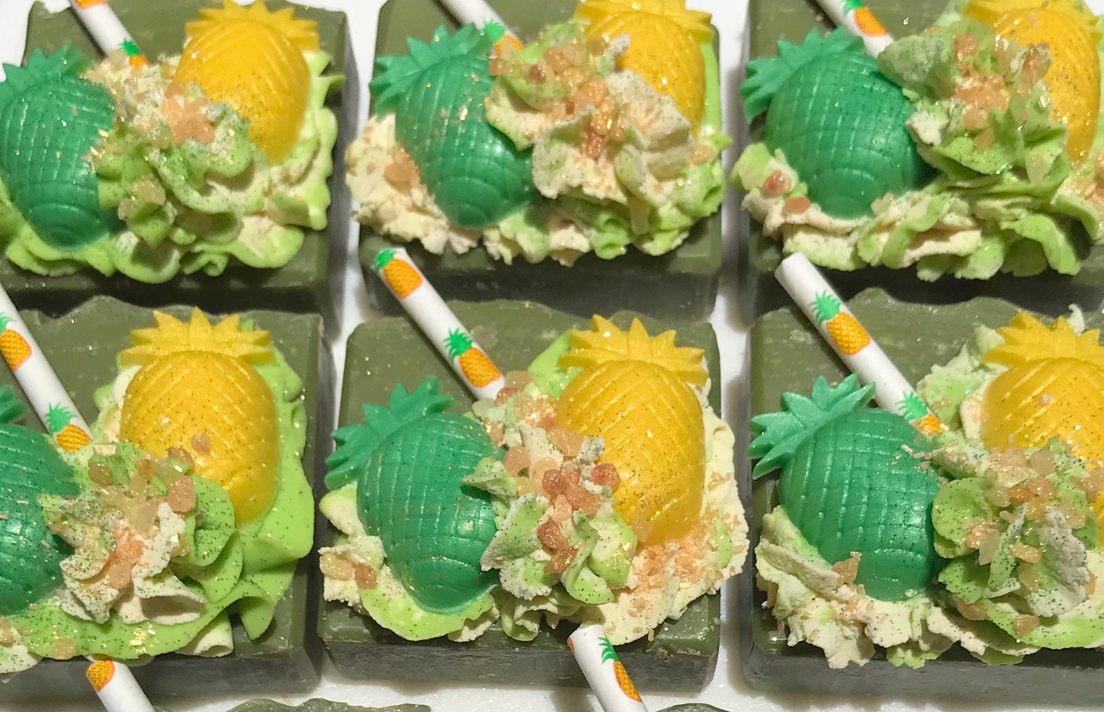 SALE - Pineapple Lime MOJITO Artisan Soap - Tropical Cocktail - Etsy