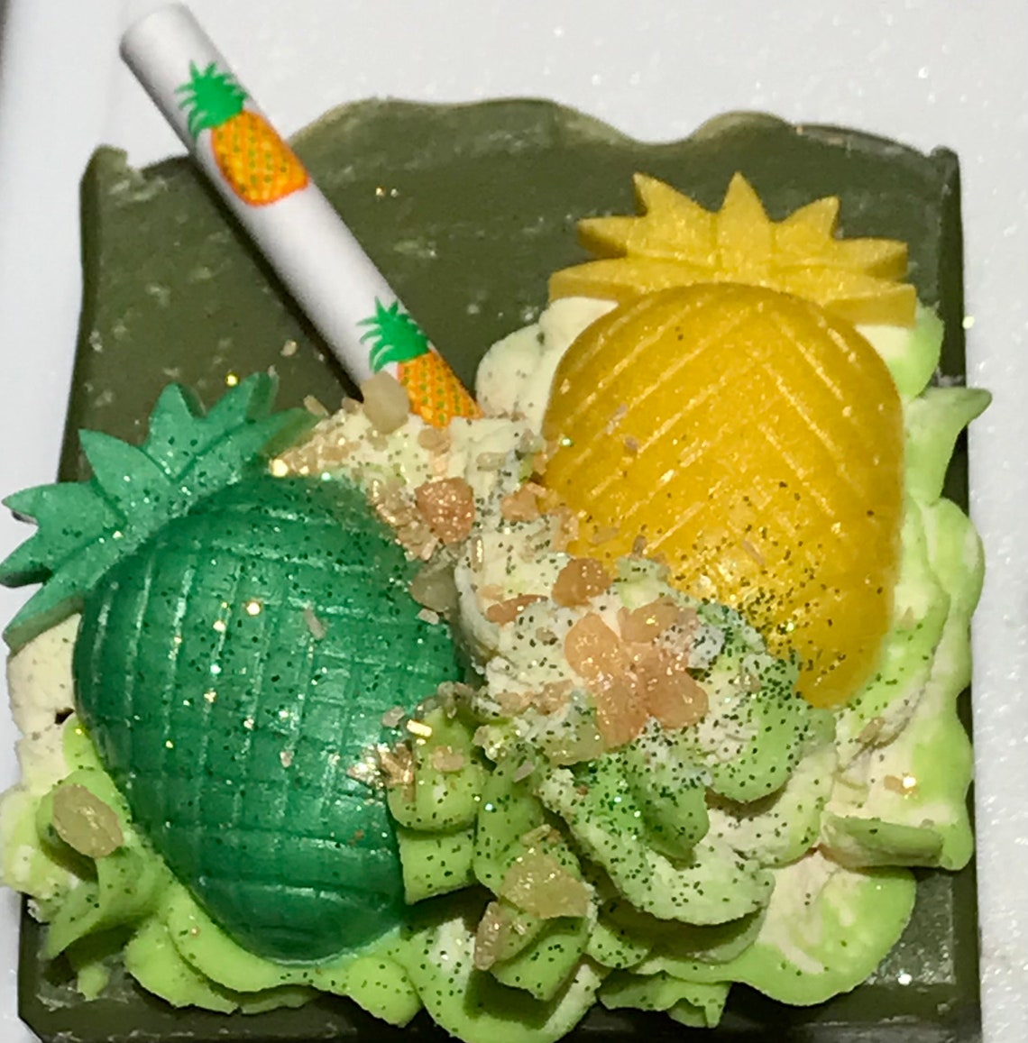 SALE - Pineapple Lime MOJITO Artisan Soap - Tropical Cocktail - Etsy