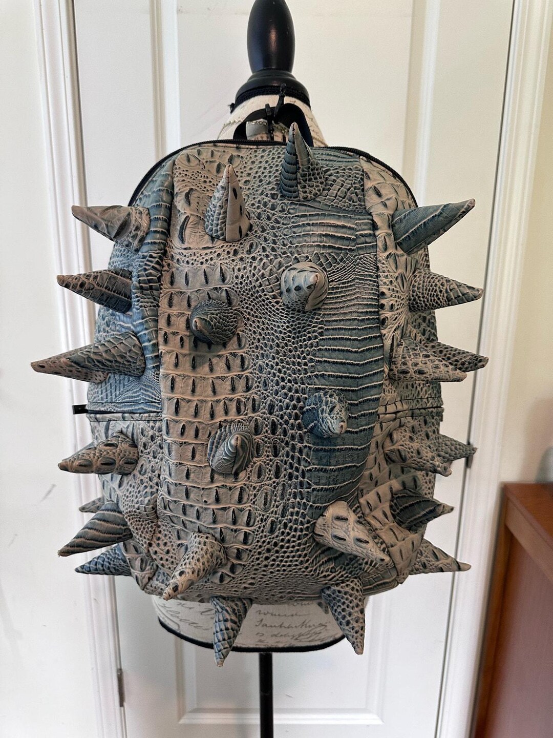 RARE Madpax Full Size Gator Spike Bookbag Back to School Reptile Spikes ...