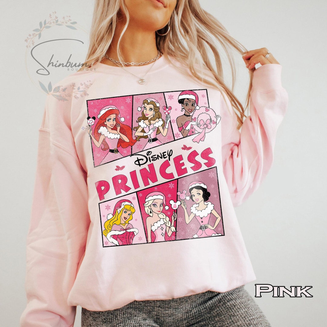 Disney Princess Christmas Shirt, Besties Christmas Matching Shirt ...