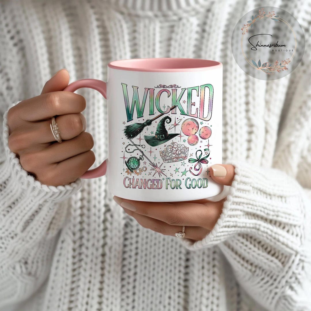 Wicked Changed for Good Mugs, Wicked Defy Gravity Mugs, Wizard of Oz ...