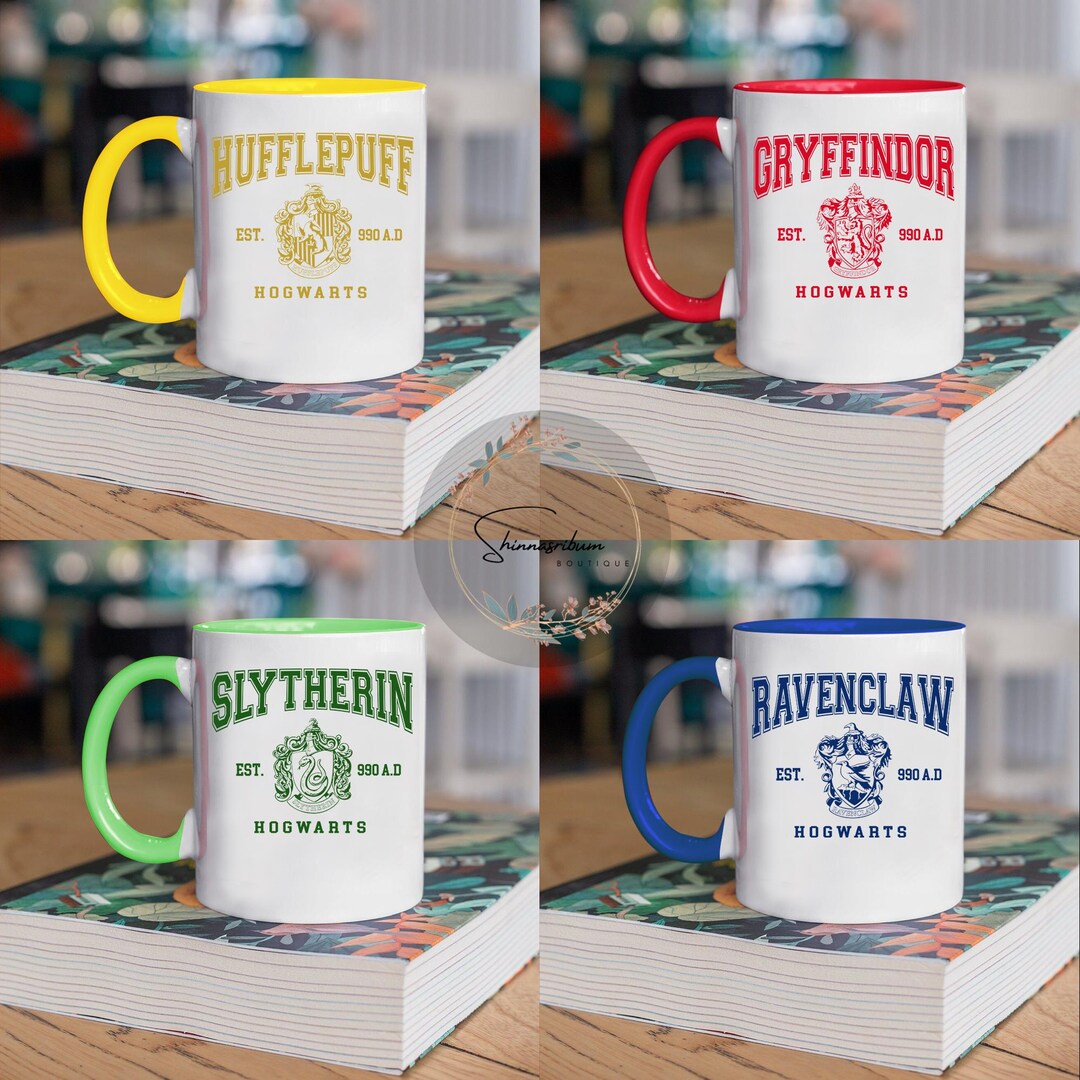 Wizarding School House Mugs, HP House Coffee Mug, Universal Vacation ...