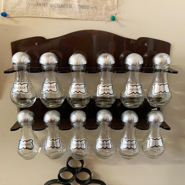 Vintage Spice Rack - Etsy