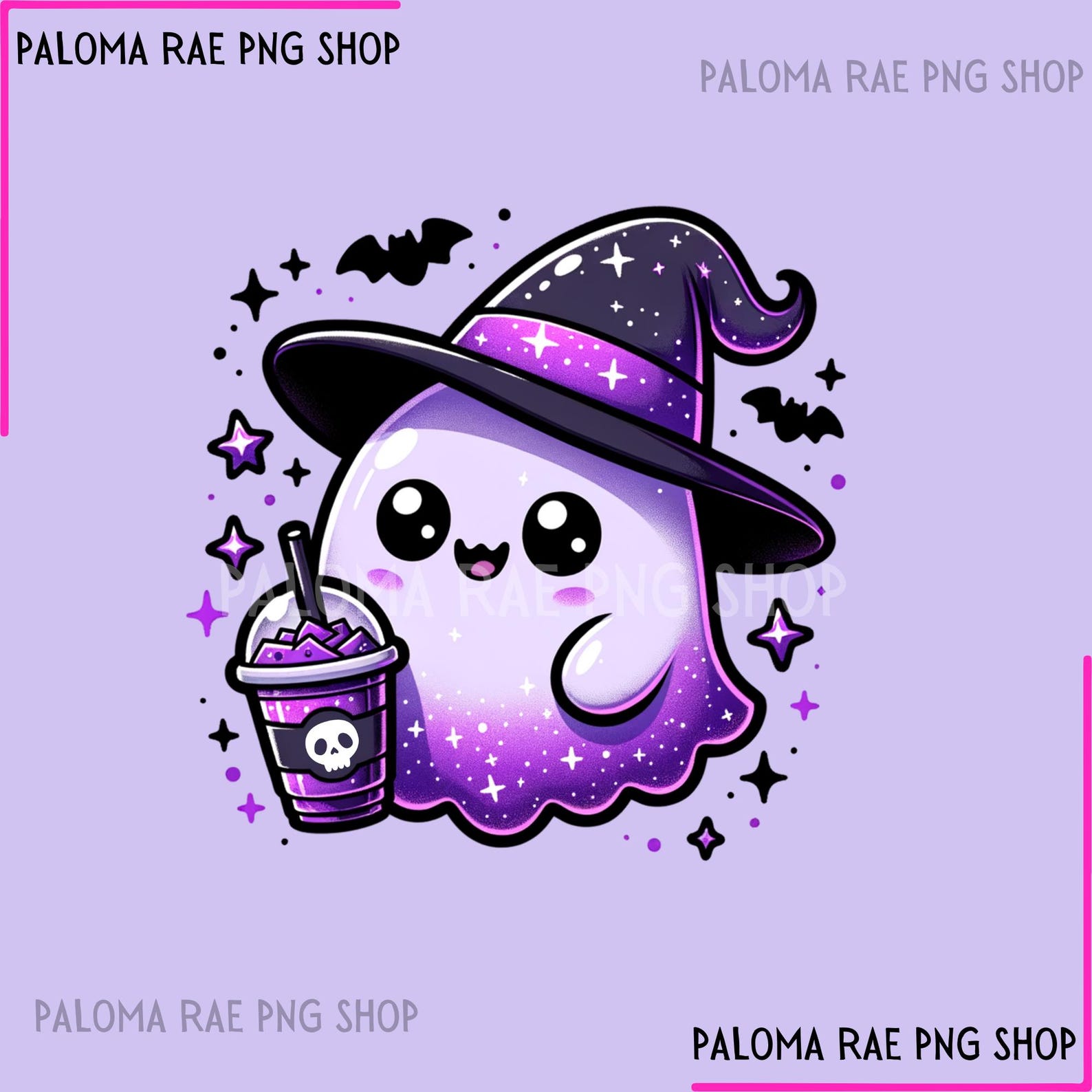 Purple Ghost Png, Cute Purple Ghost Png, Purple Ghost Halloween Png ...