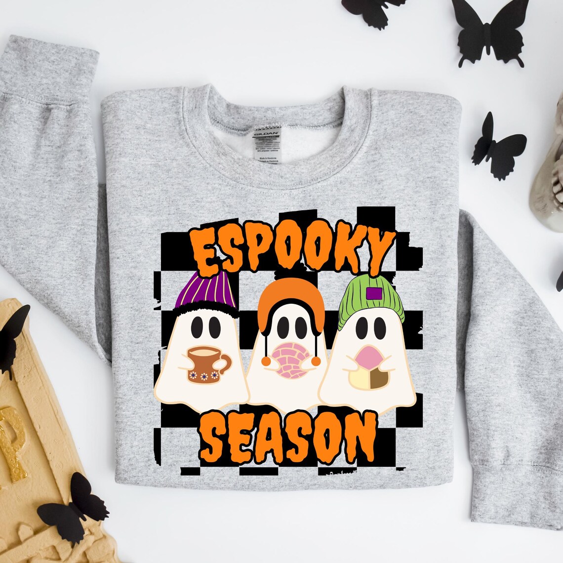 Espooky Season Png, Spooky Season Png, Mexican Halloween Png, Cute ...