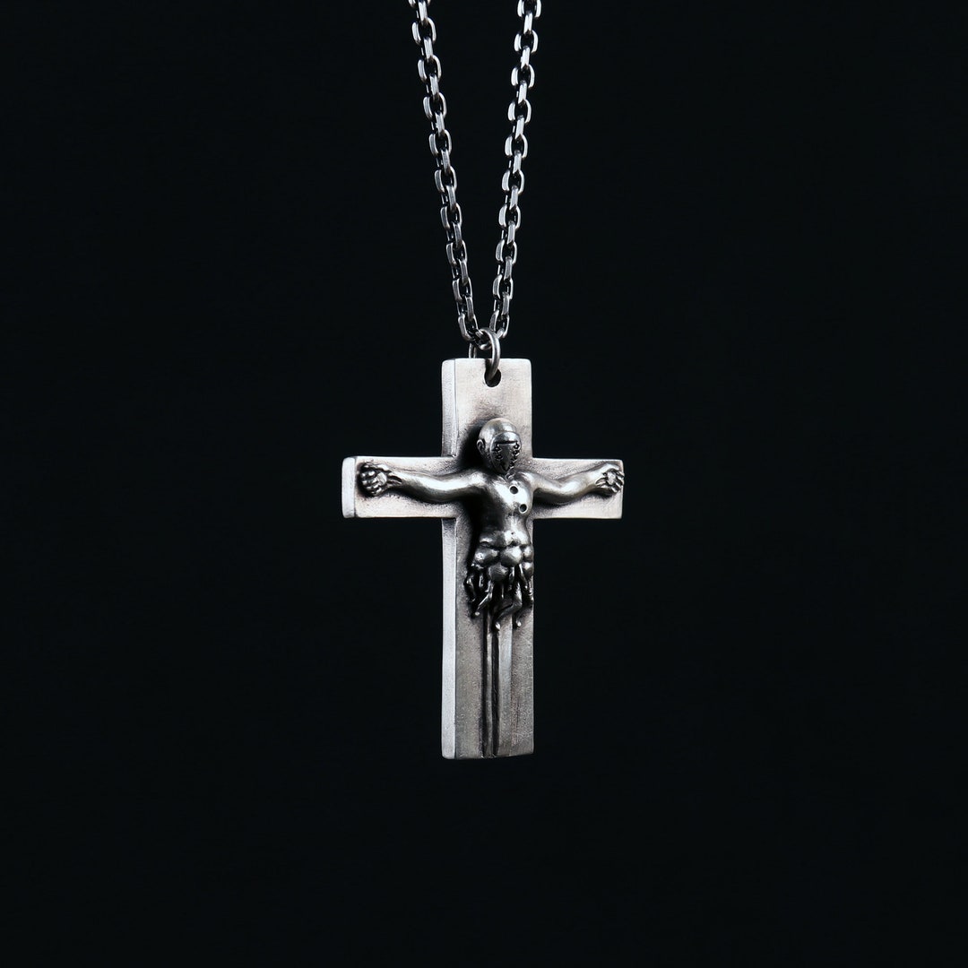 925 Sterling Silver Lilith Necklace 2nd Angel Adam Cosplay Cross ...